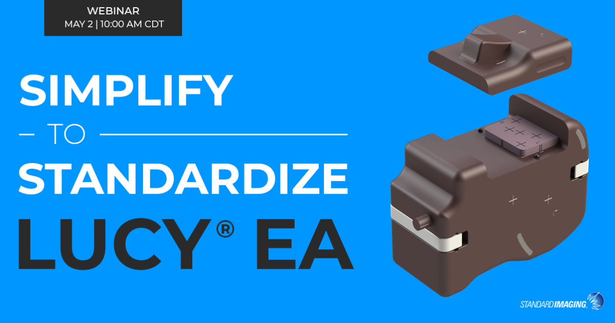 Simplify to Standardize: LUCY EA | Standard Imaging